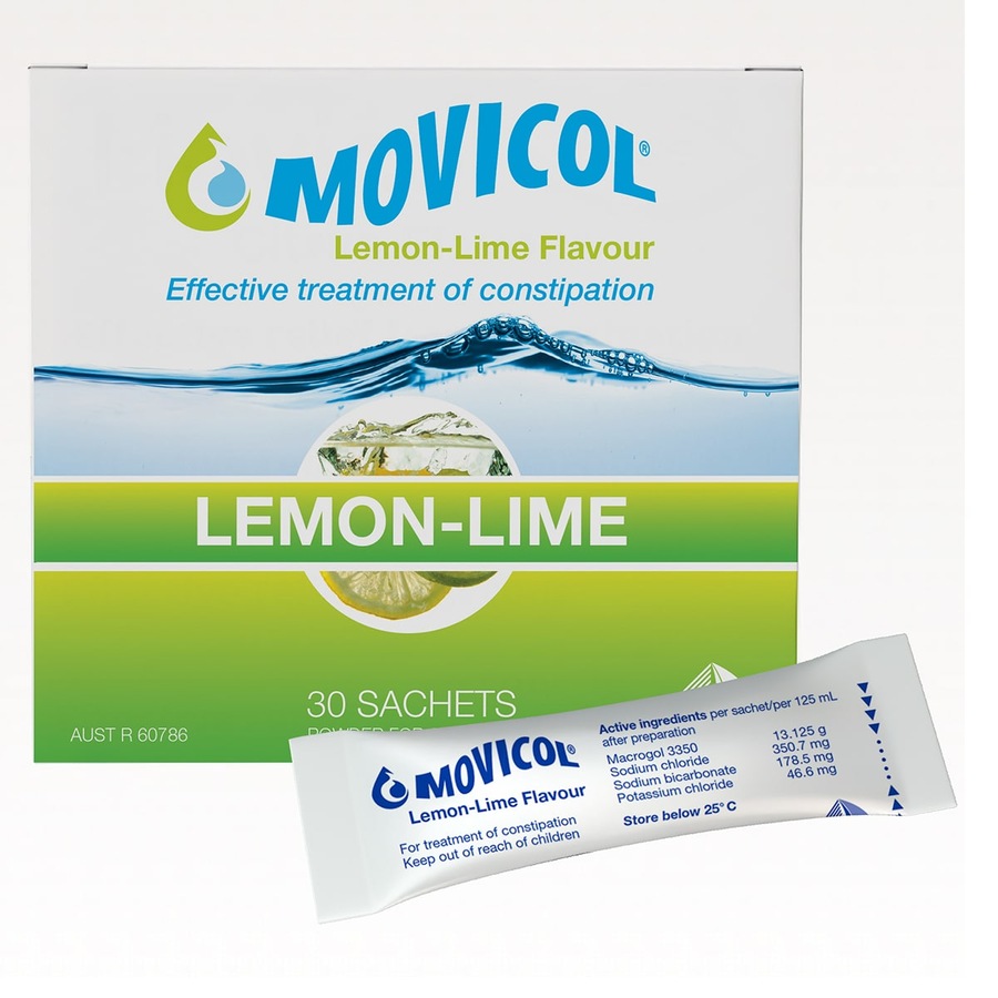 Buy Movicol Adult Lemon-Lime Sachets 30 x 13g - Everyday Rewards Shop