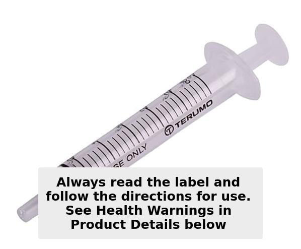 Buy Terumo Disposable Plastic Syringe No Needle -3ml - MyDeal Australia