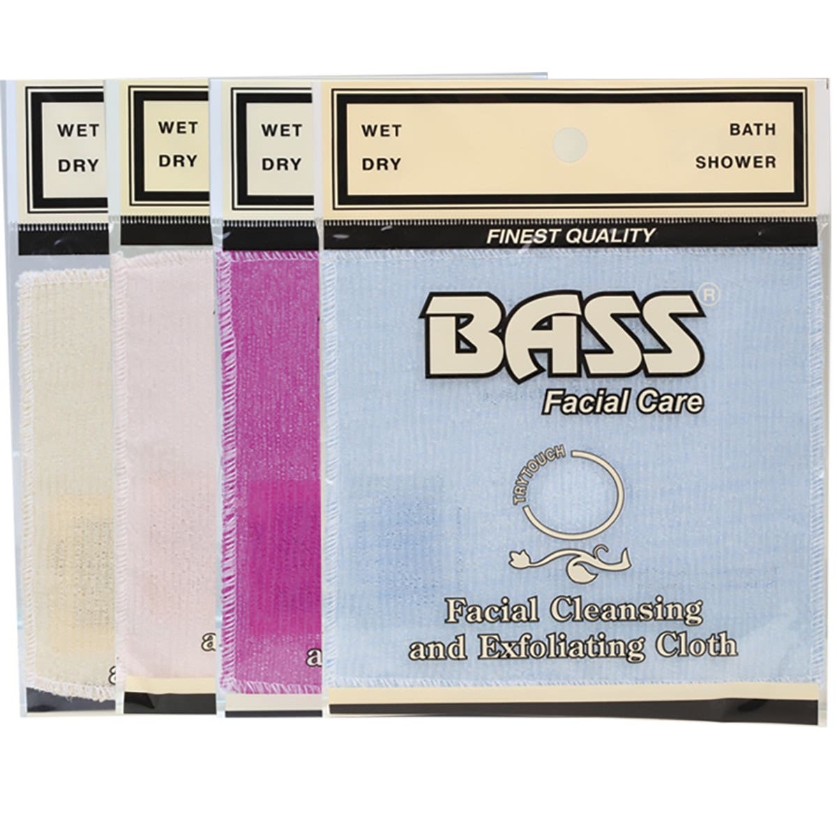 Buy Bass Facial Care Exfoliating Facial Cloth 1 - MyDeal Australia