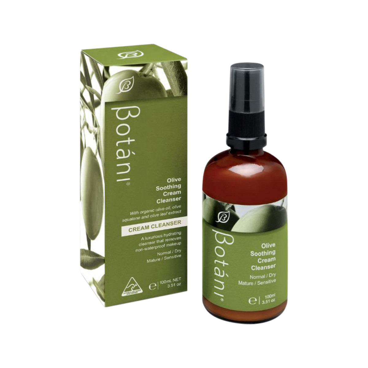 Buy Botani (Cream Cleanser) Olive Soothing Cream Cleanser 100ml ...