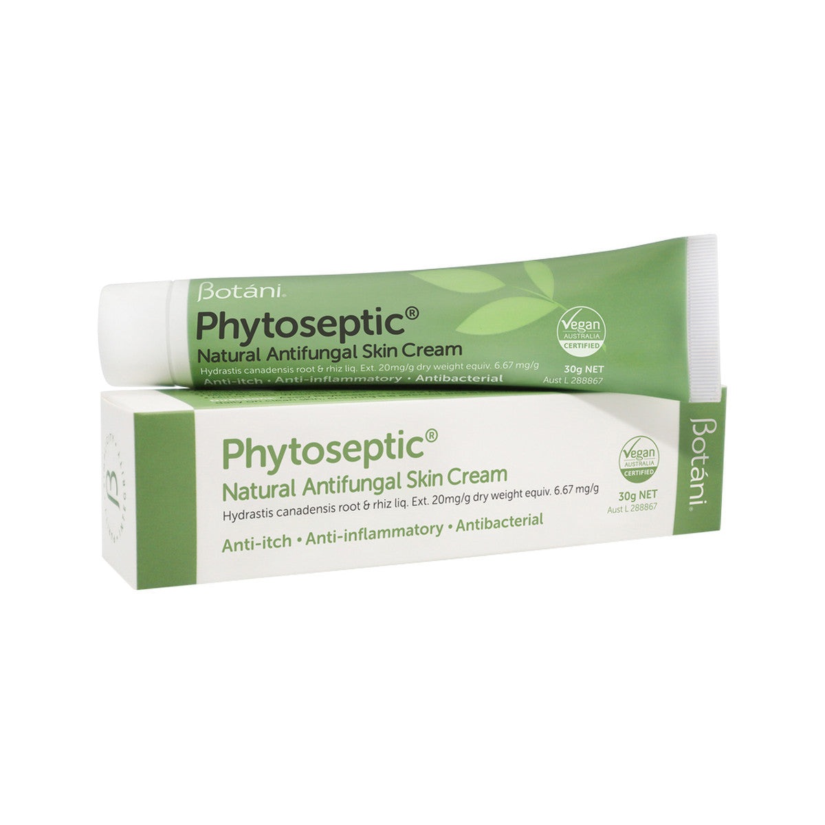 Buy Botani Phytoseptic Natural Anti-Fungal Skin Cream 30g - MyDeal ...