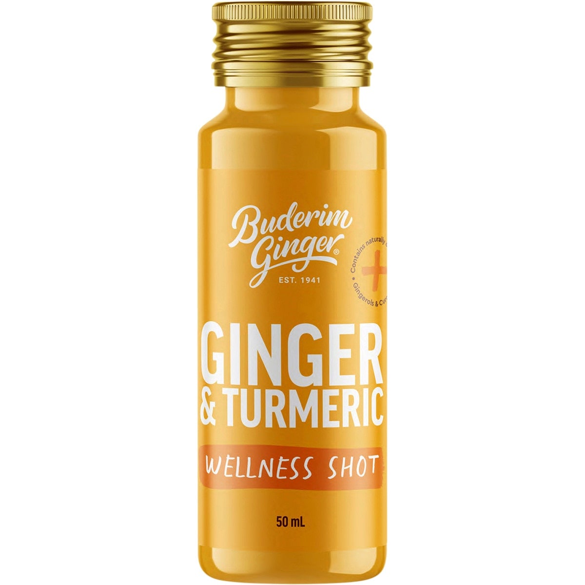 Buy Buderim Ginger Ginger & Turmeric Wellness Shot 10x50ml - MyDeal ...
