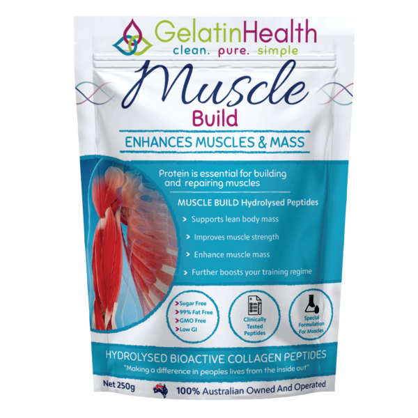 Buy Gelatin Health Muscle Collagen 250g - MyDeal Australia