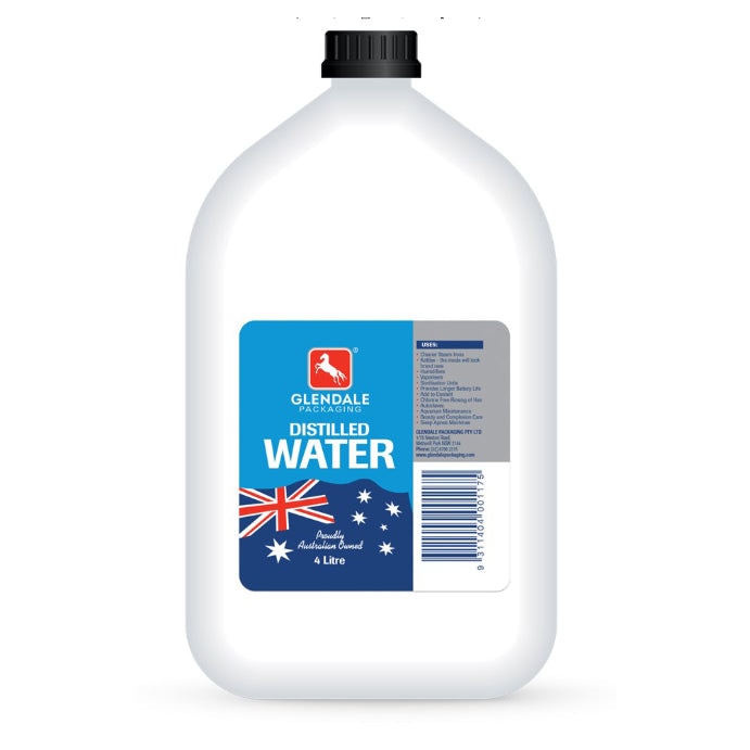 Buy Glendale Distilled Water 4L - MyDeal Australia