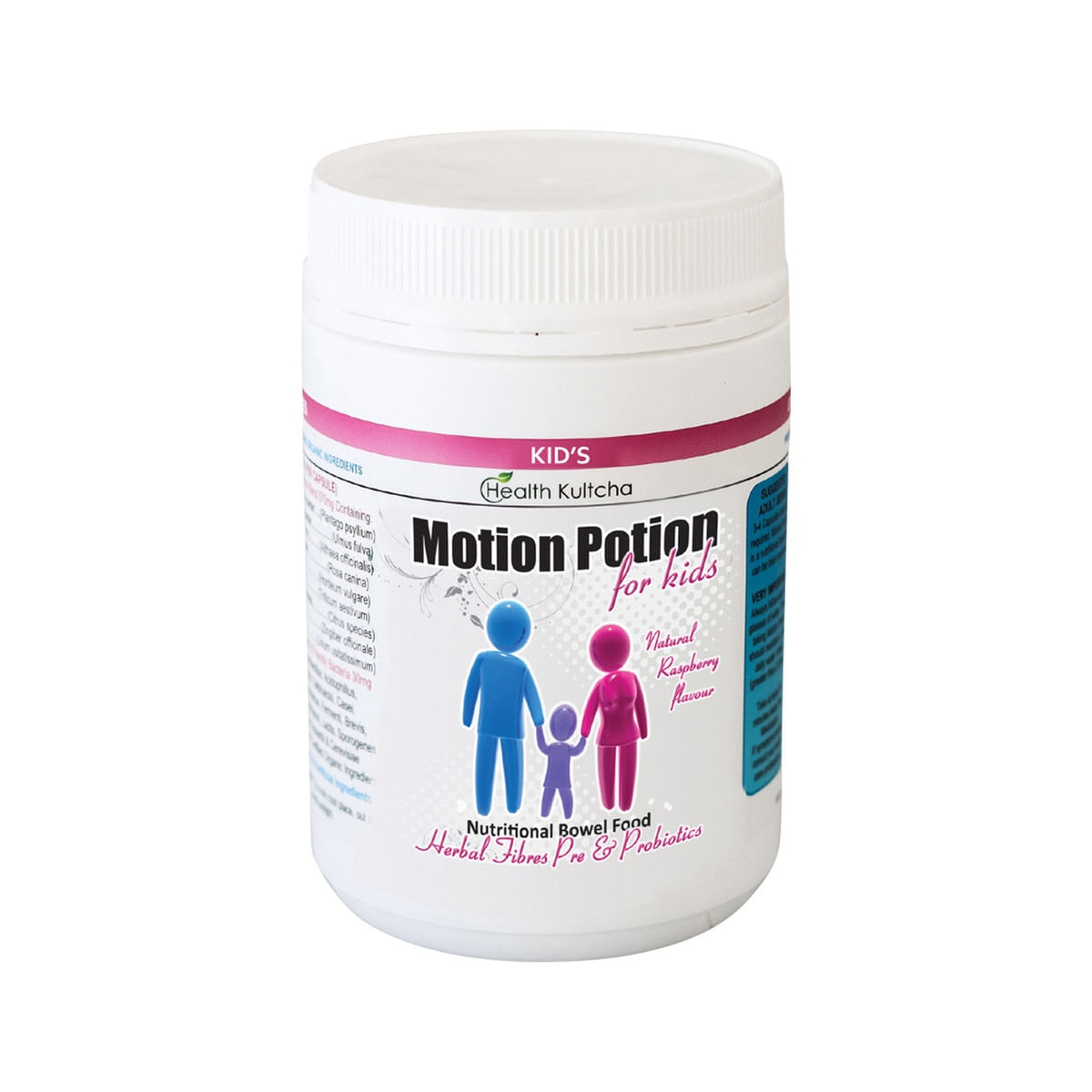 Buy Health Kultcha Motion Potion for Kids Raspberry 250g - MyDeal Australia