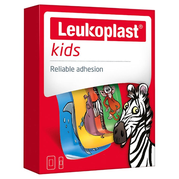 Buy Leuko Leukoplast Kids First Aid Dressings 12 Pack - MyDeal Australia