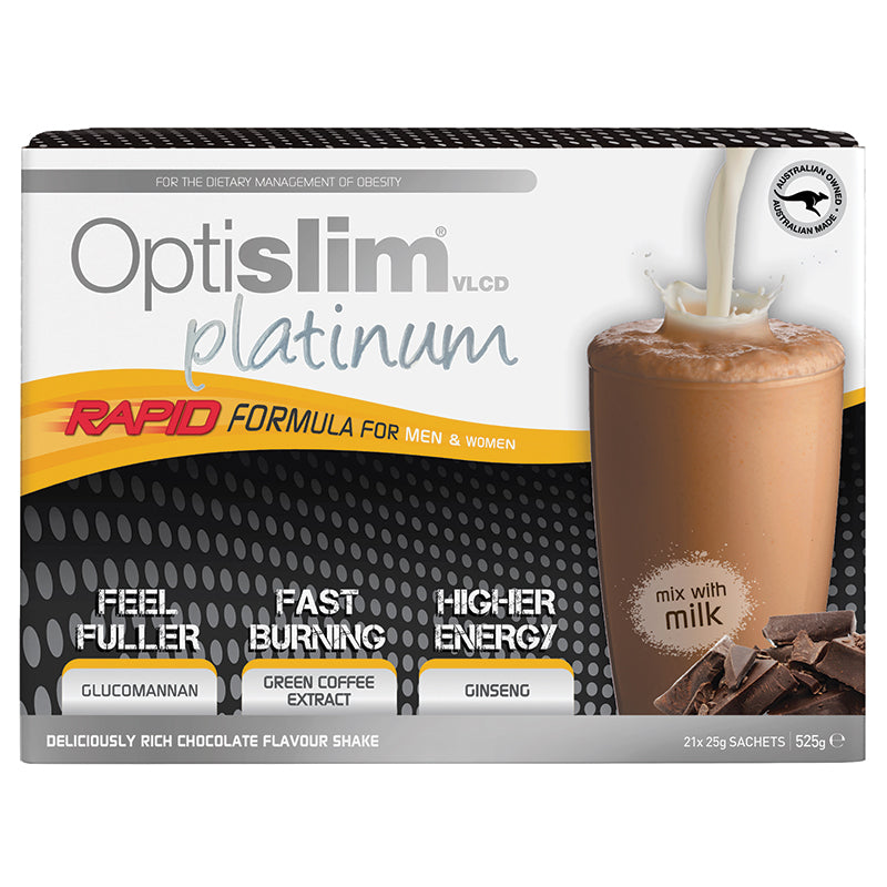 Buy Optislim VLCD Platinum Salted Caramel 21x25g - MyDeal Australia