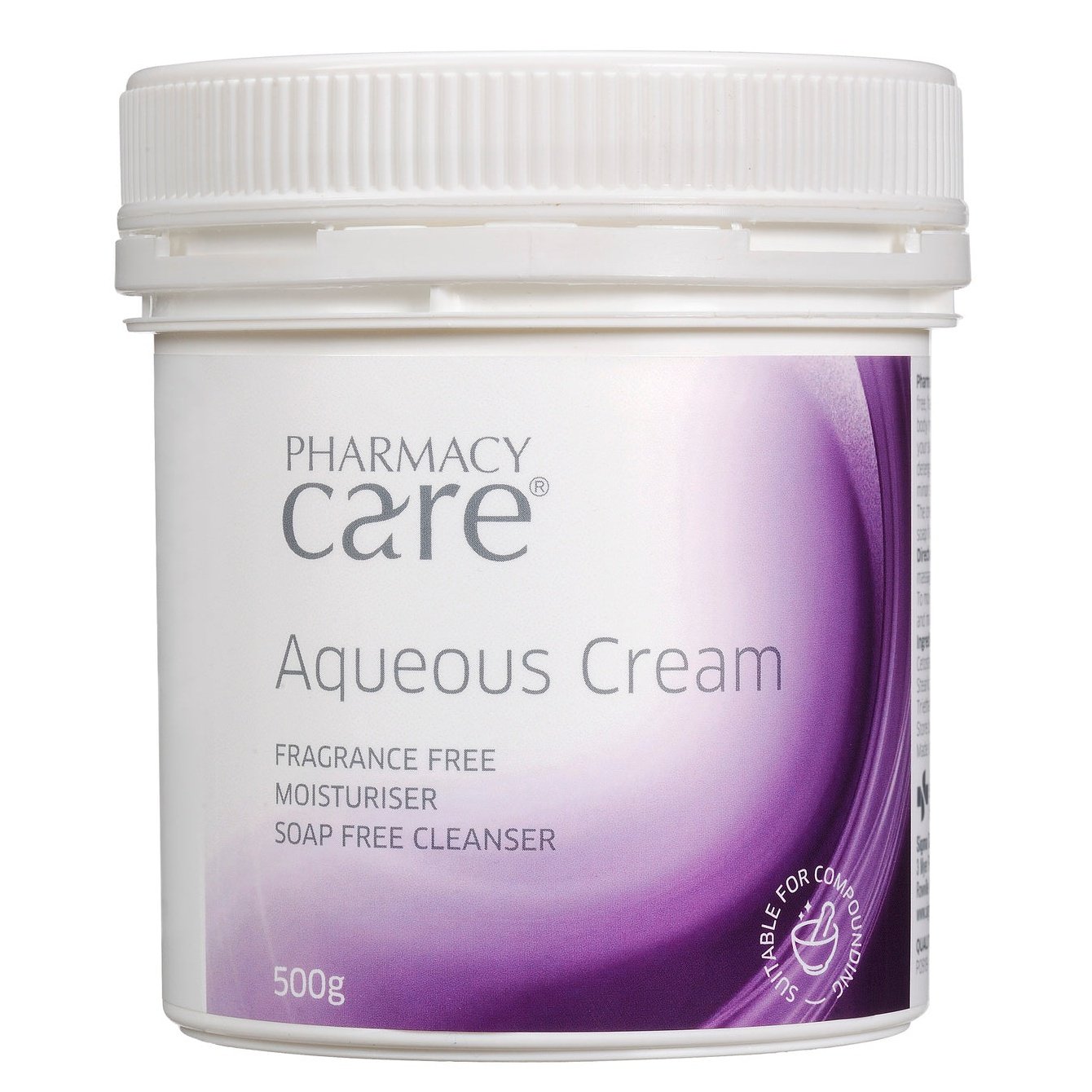 Buy Pharmacy Care Aqueous Cream 500g - MyDeal Australia