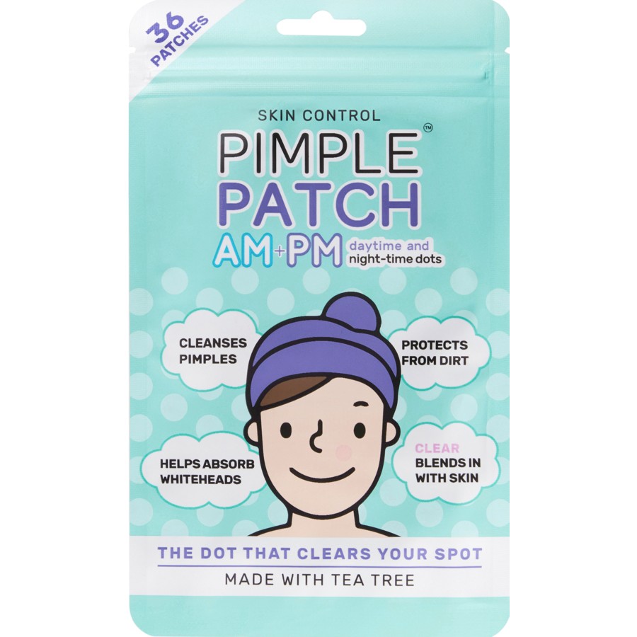 Buy Skin Control Pimple Patch Mixed AM + PM 36 Pack - MyDeal Australia
