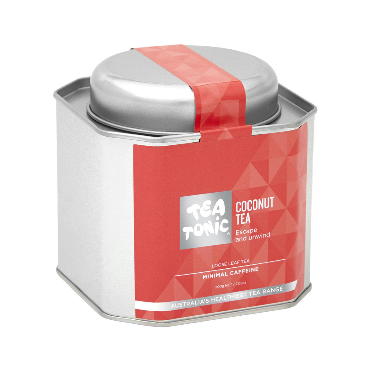 Buy Tea Tonic Coconut Tea Caddy Tin 200g - MyDeal Australia