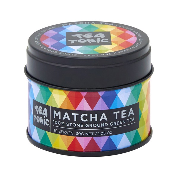 Buy Tea Tonic Organic Matcha Green Tea Platinum (Pure) Tin 30g - MyDeal ...