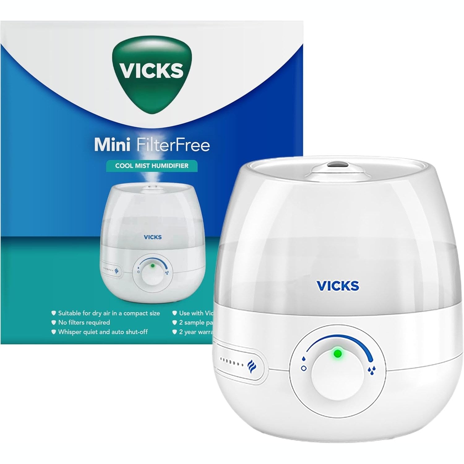 Buy Vicks Cool Mist Humidifier 1 Each - MyDeal Australia