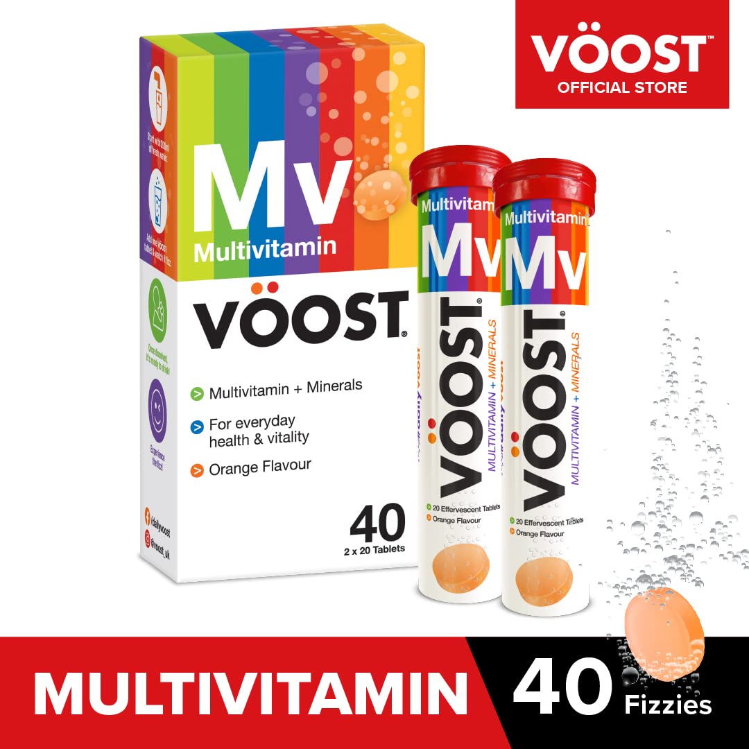 Buy Voost Effervescent Multivitamin 40 Pack - MyDeal Australia