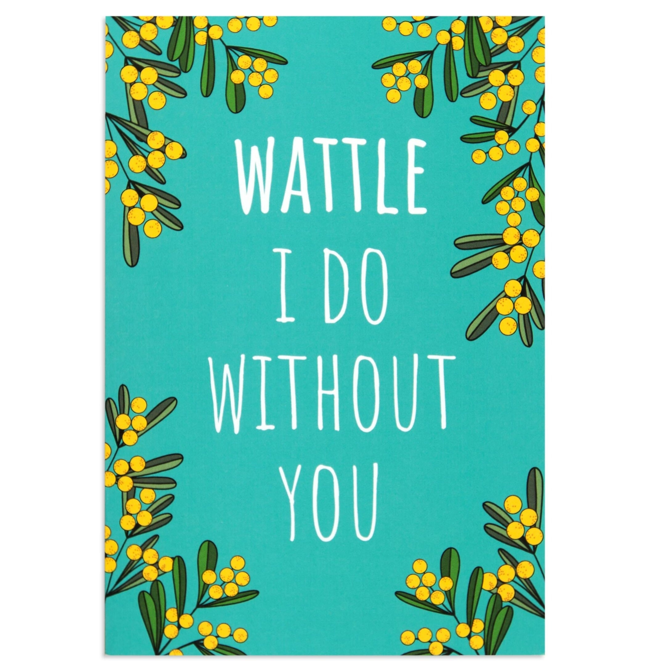 Buy Australian Spirit Good On Ya Farewell Card - Wattle - MyDeal Australia