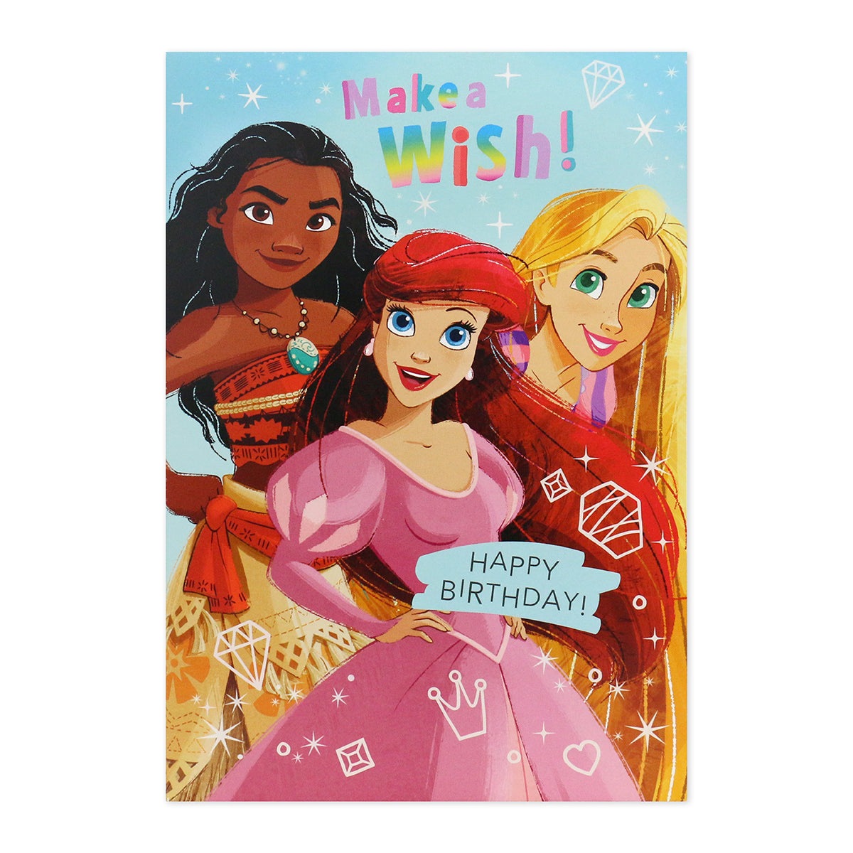 Buy Hallmark Interactive Sound Card - Disney Princess Make A Wish ...