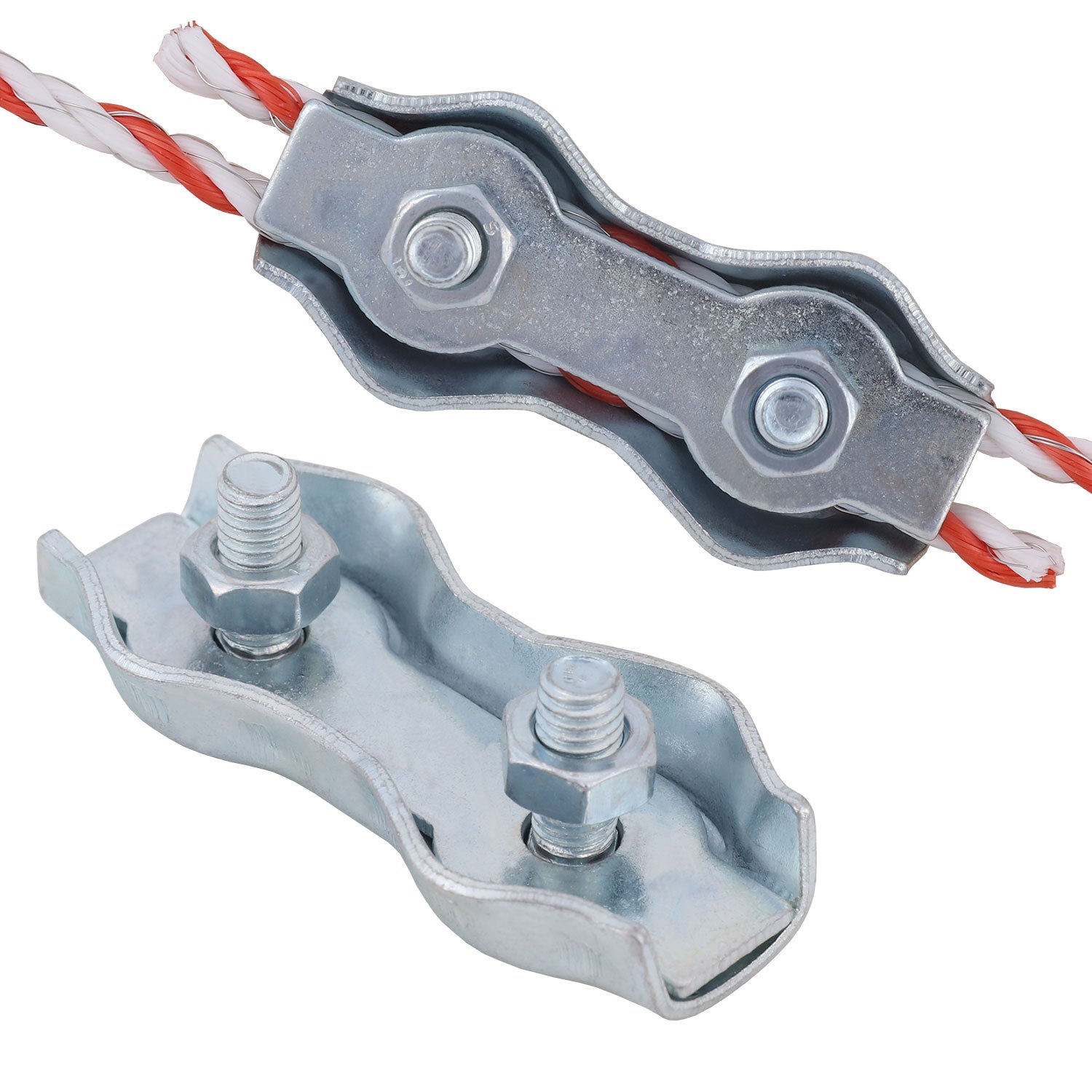 Buy 10 Electric Fence Joiners Poly Wire Joiner Rope Braid Connector ...