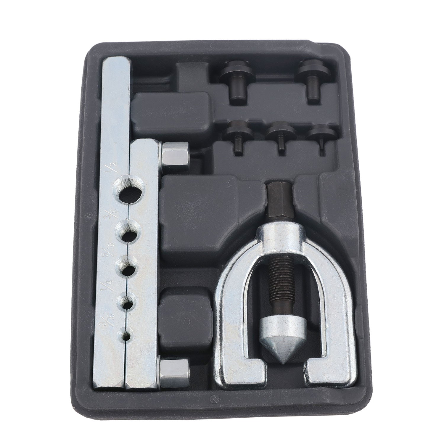 Buy Double Flaring Single Flare Tool Kit Fuel Brake Lines 3/16" - 1/2 ...