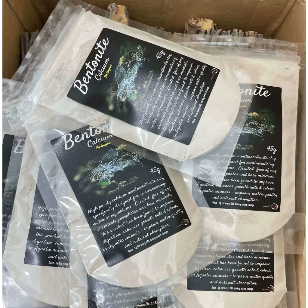 Buy The Original Bentonite Calcium 30g For Fish Shrimp Snail Tank ...