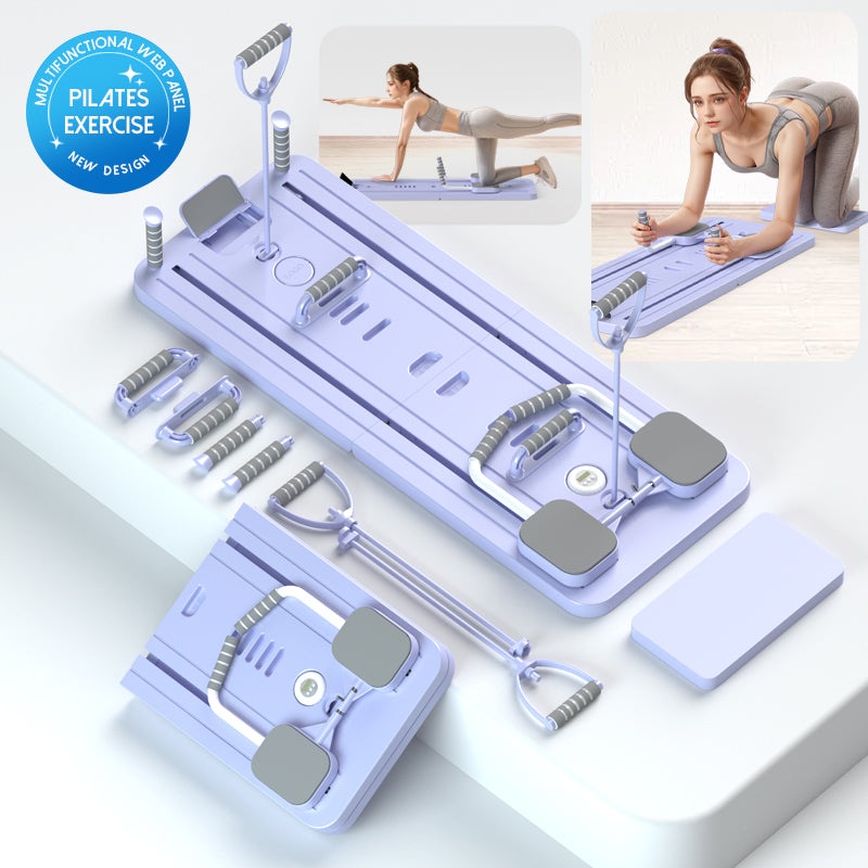 Buy FOHOA 4 in 1 Multi-Purpose Foldable Pilates Reformer Board for Home ...