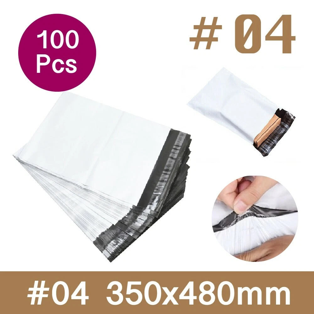 Buy 100x Postage Mailing Bags - 35cm x 48cm Mailing Mailer Poly Bags ...