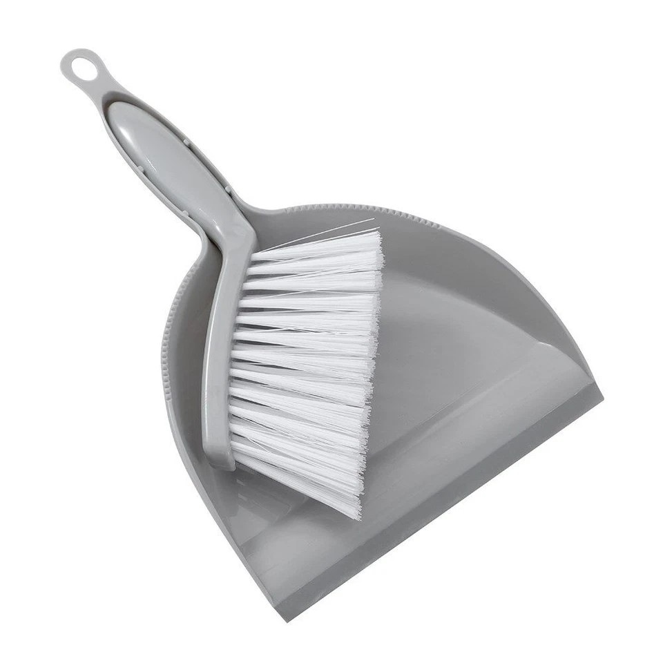 Buy Compact Indoor Dustpan - 2Pk Duster and Pan - Snap-in-Brush Set ...