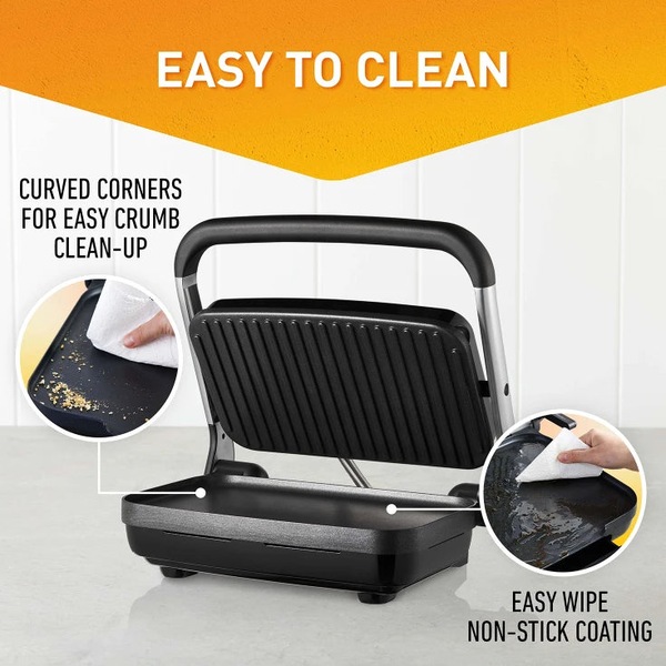 Buy Sunbeam Sandwich Press - 2 Slice Toastie Jaffle Maker Electric ...