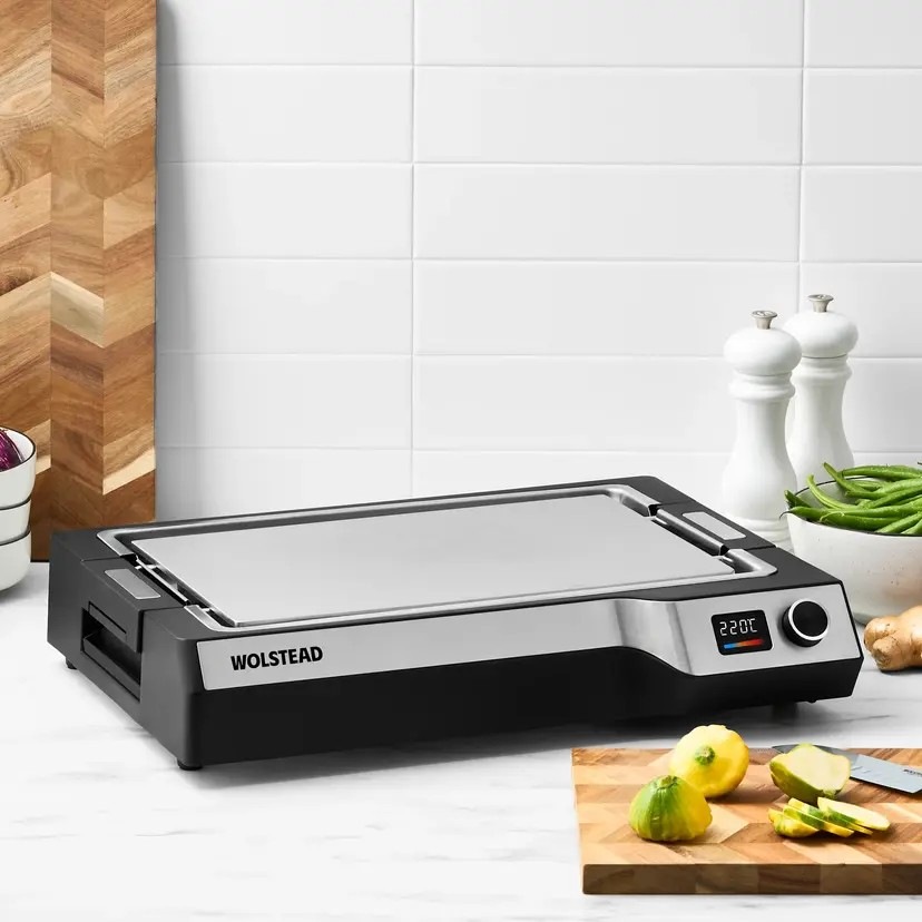 Buy Wolstead Teppanyaki Grill - Grill Non-Stick Plate -1650W Electric ...