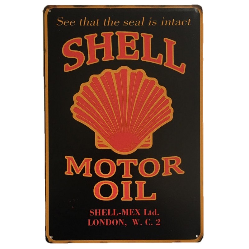 Buy Shell Motor Oils Sign 30x20cm - MyDeal Australia