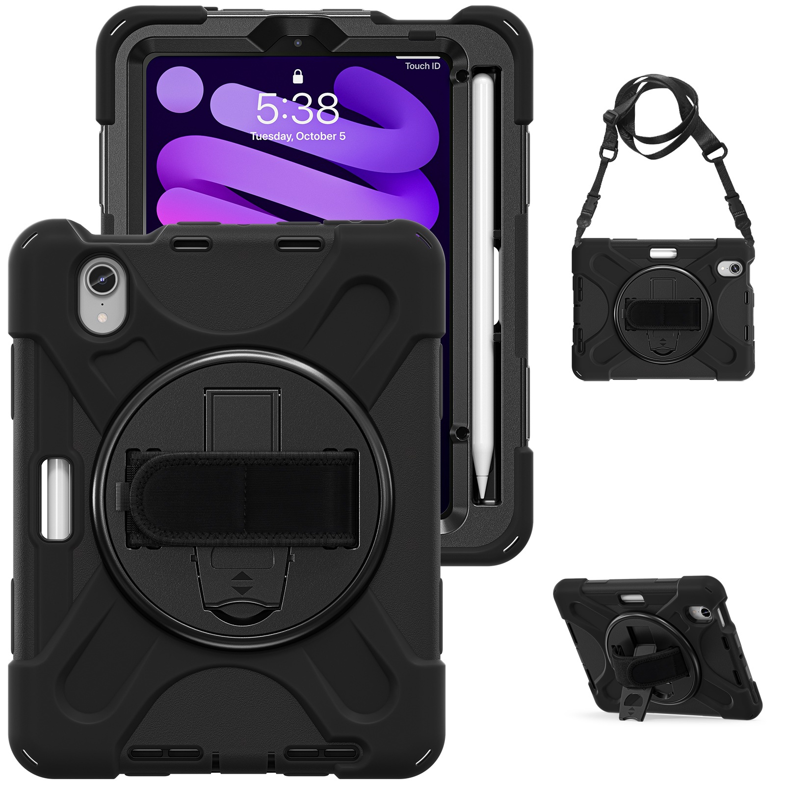 Buy MCC Heavy Duty Hand Strap iPad Mini 7 (A17 Pro) 2024 Apple ...