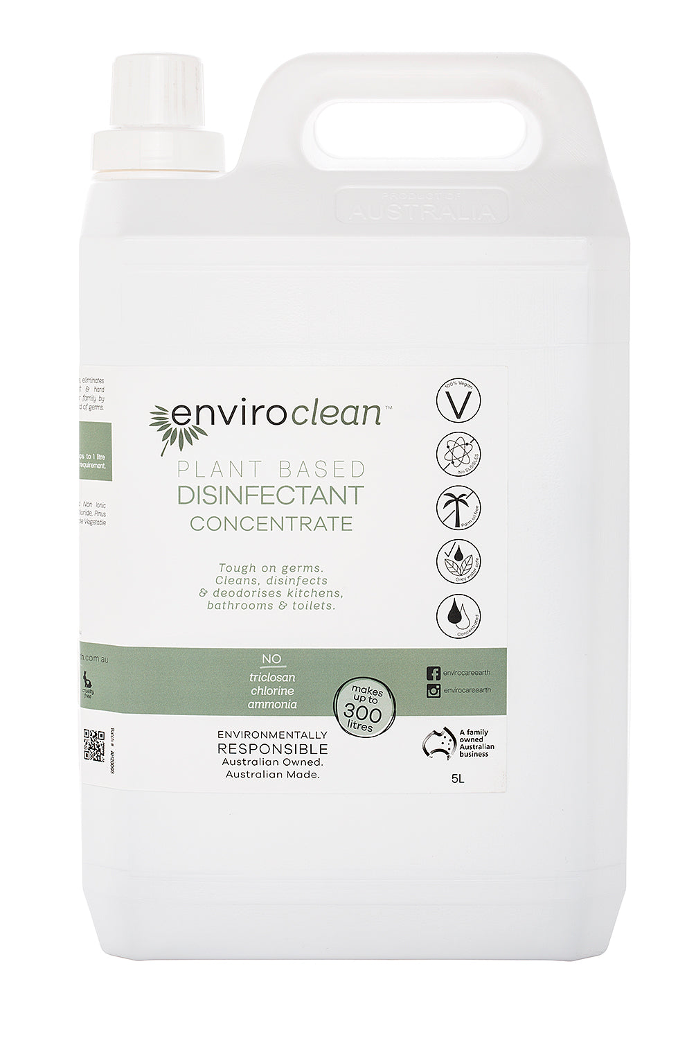 Buy envirocare earth Disinfectant - Concentrate 5L - MyDeal Australia