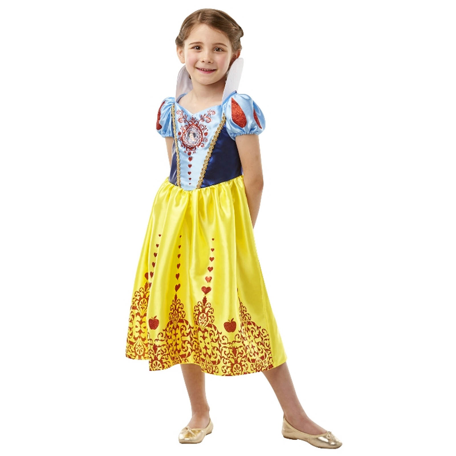 Buy Snow White Glitter Gem Costume Disney - Girls 4-6 - MyDeal Australia
