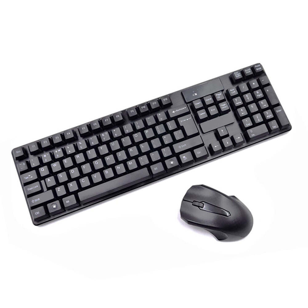 Buy 2.4 Ghz Wireless Water Resistant Keyboard & Mouse Set Key Board PC ...