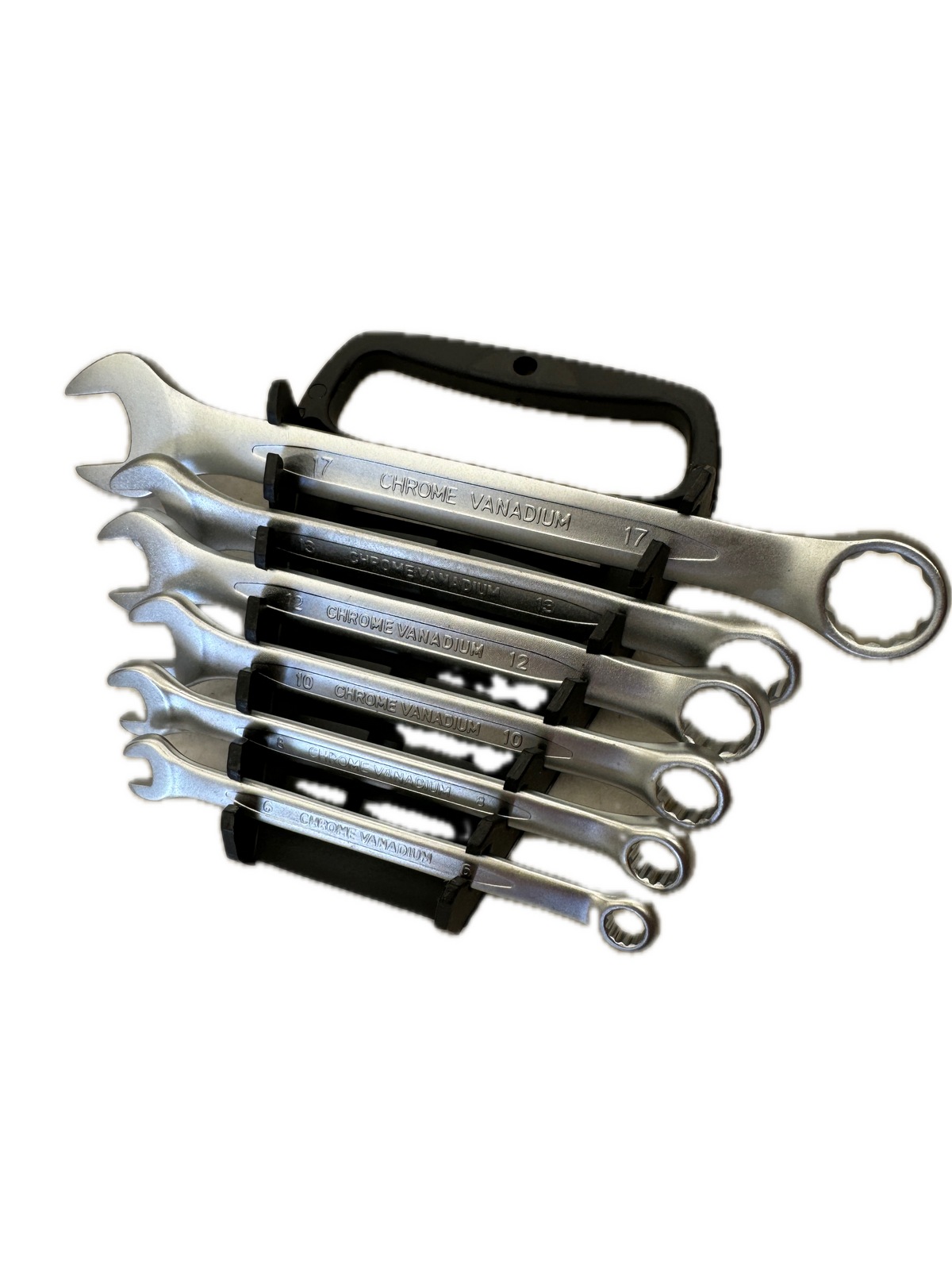Buy 6 Piece Double Open Ring End Wrench Combination Spanner Chrome ...