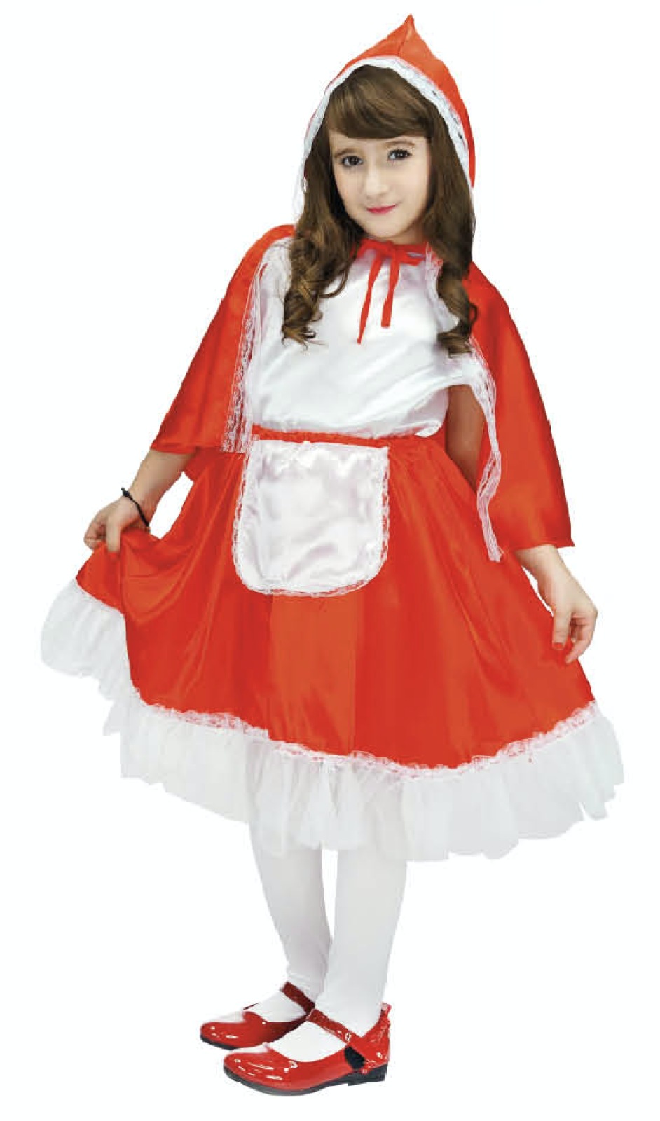 Buy Girls Deluxe Little Red Riding Hood Costume Kids Book Week Fancy ...