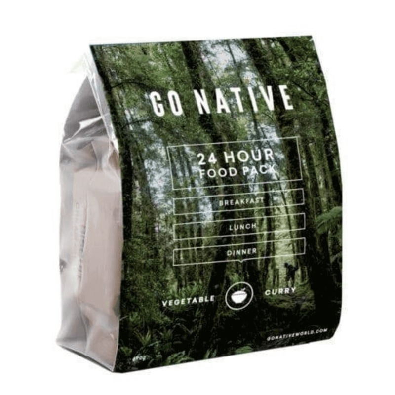 Buy Go Native 24 Hour MRE Food Ration Pack Vegetable Curry - MyDeal