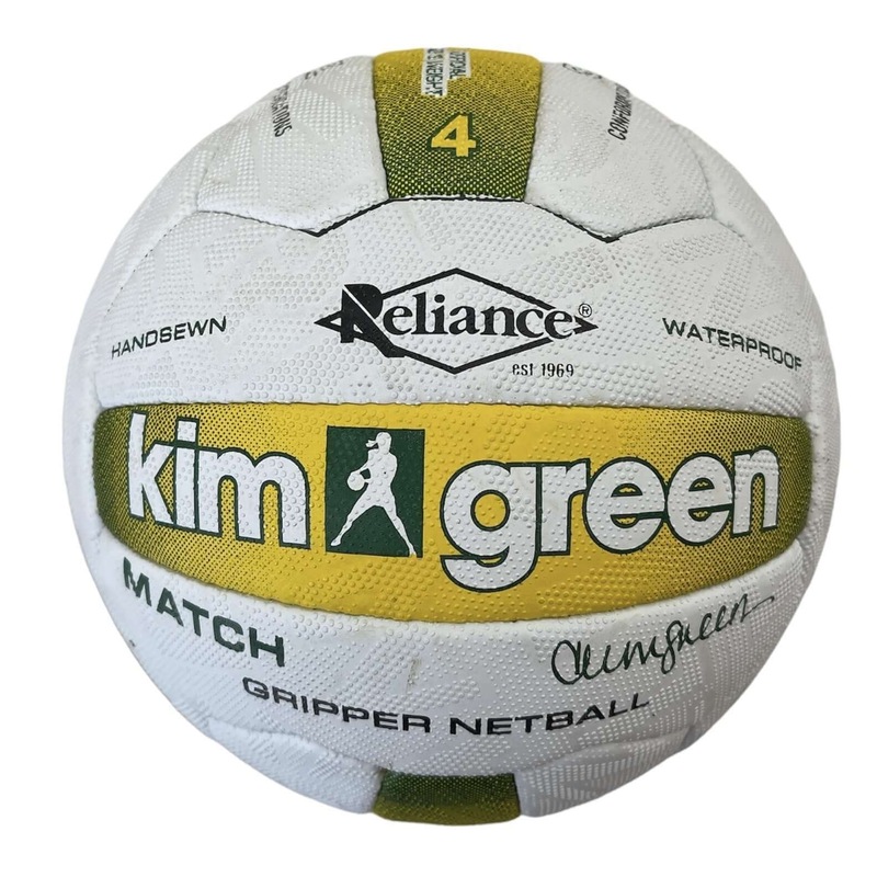 Buy Kim Green Match Gripper Netball Hand Sewn Waterproof Net Ball ...