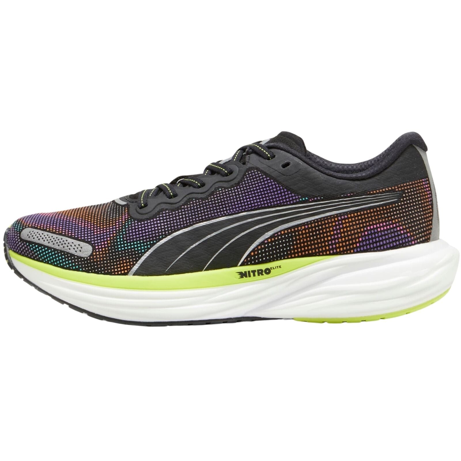 Buy Mens Puma Deviate NITRO 2 Psychedelic Rush PUMA Black Lime Pow ...