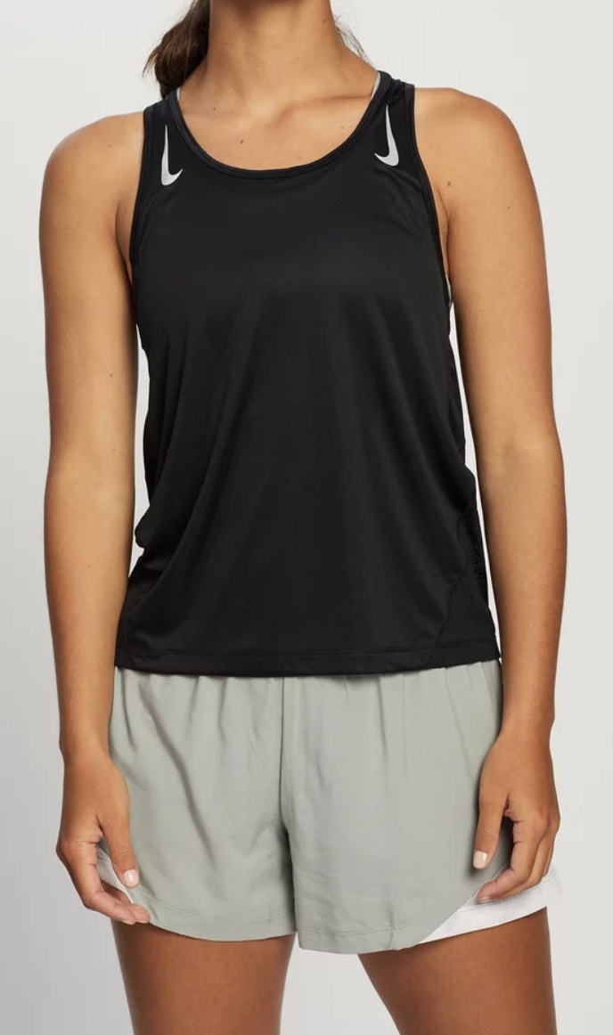 Buy Nike Womens Running Singlet with Dri-Fit Technology - Black ...