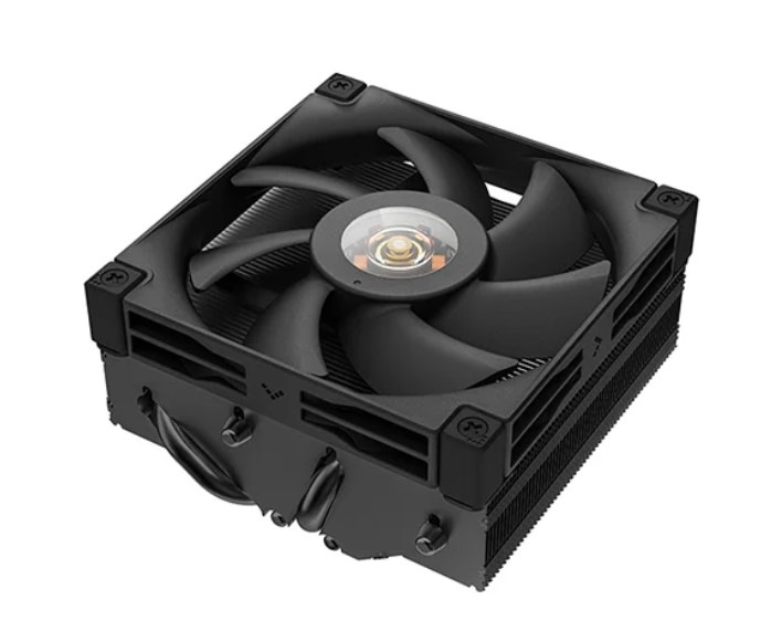 Buy DeepCool AN400 Black Top Flow Low-Profile Air Cooler, 150W Cooling ...