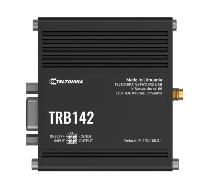Buy Teltonika TRB142 Industrial Rugged LTE RS232 Gateway, 4G/LTE (Cat 1 ...
