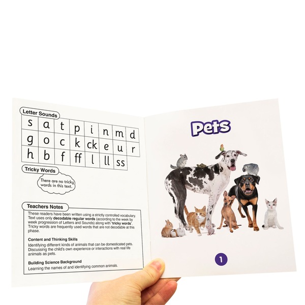 Buy Science Decodables Phase 2 Non-Fiction - 6 Pack - MyDeal Australia