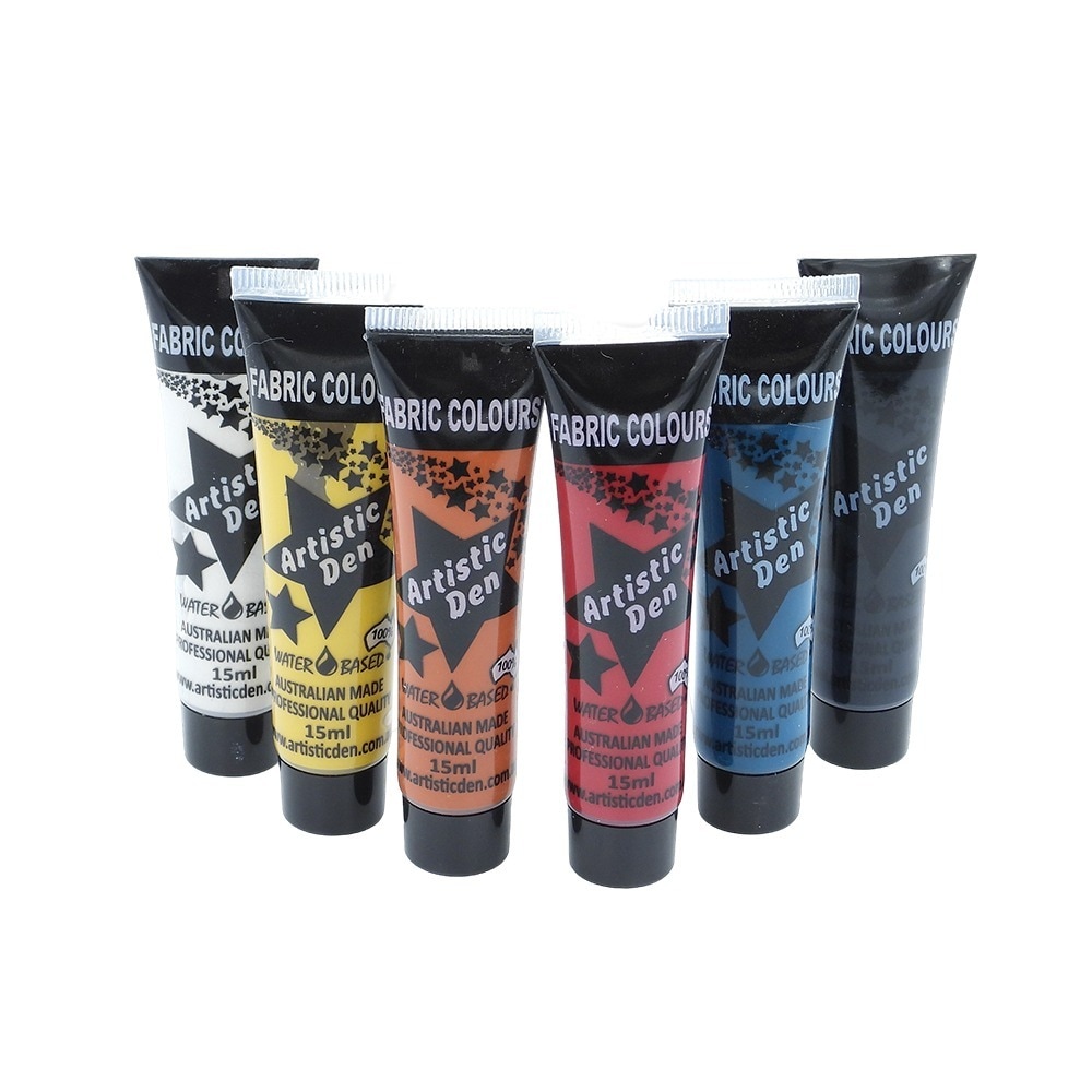 Buy 6 x 15ml Indigenous Screen Printing Inks - MyDeal Australia