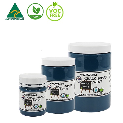 Buy Blackboard Paint Chalkboard Paint Turquoise Free 12 Pcs of Chalk ...