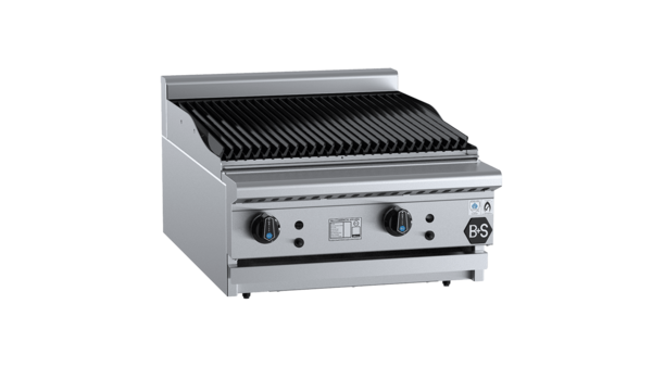 Buy B+S Black Char Broiler 600mm Bench Mounted Natural Gas - MyDeal ...