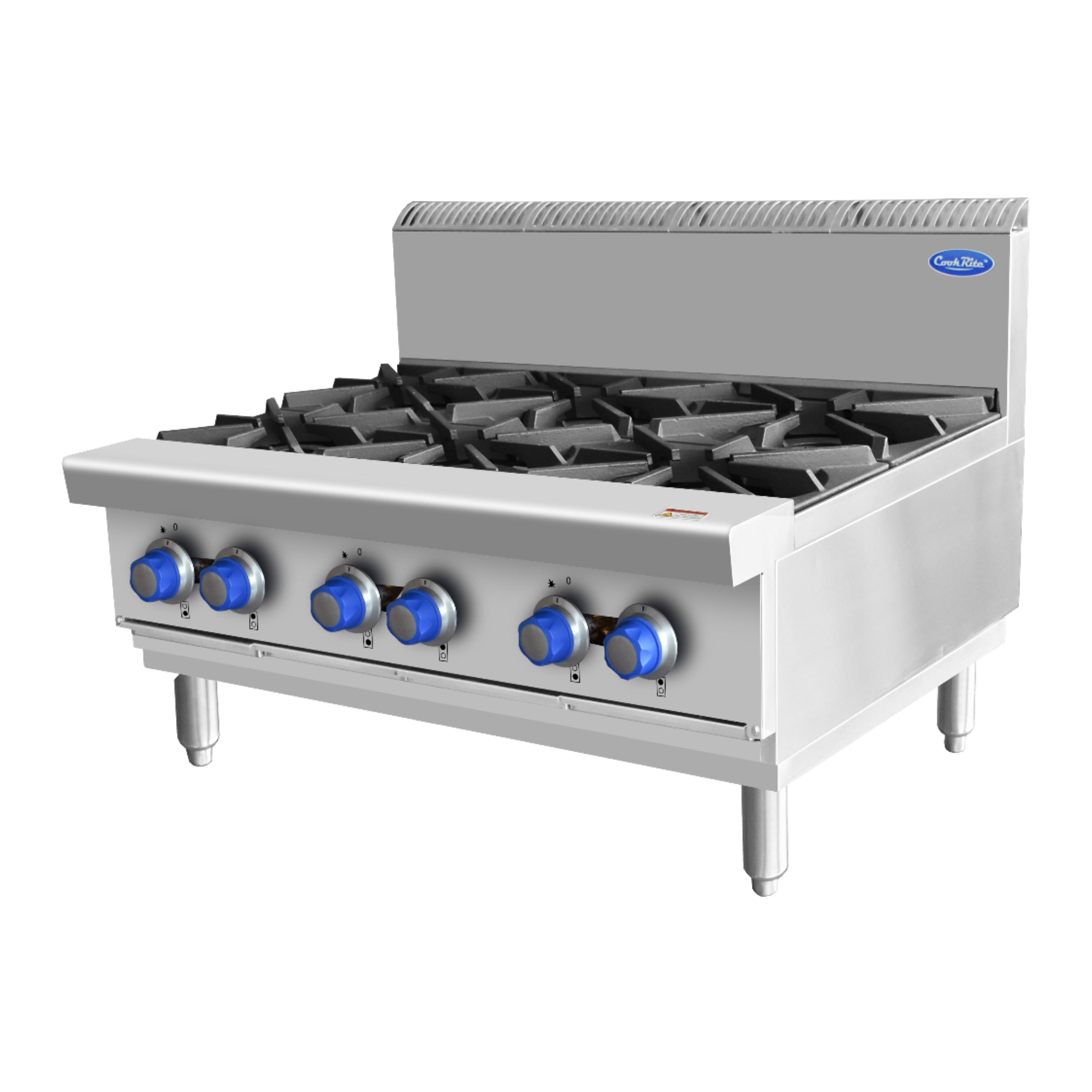 Buy CookRite Open 6 Burner Cook Tops NG - MyDeal Australia