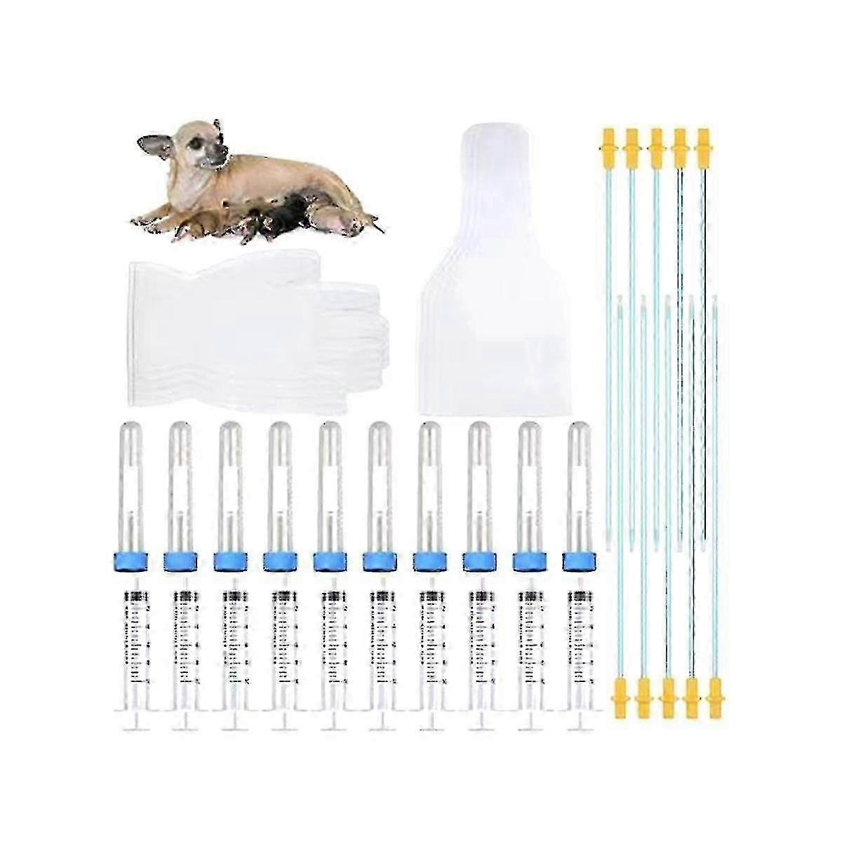 Buy 10 Set Breeding Kit Artificial Insemination Dog Breeding Kit ...