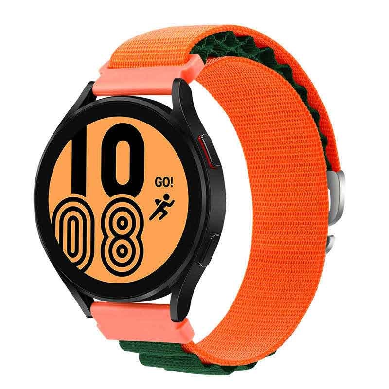 Buy 22mm Nylon Watch Strap Alpine Loop for Samsung Gear 3/Huawei GT ...