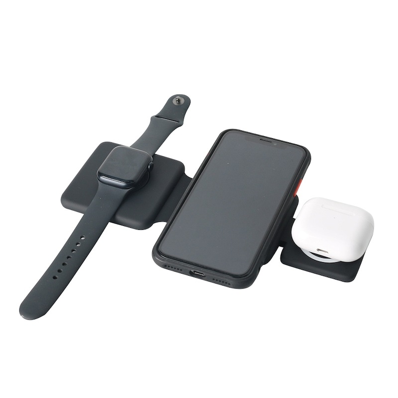 Buy 3 in 1 Magnetic Foldable Wireless Charger Folding Wireless Charging ...