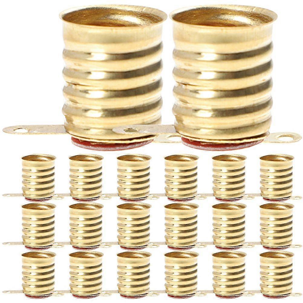 Buy 50pcs Lamp Base E10 Lamp Socket Mini Led Bulb Socket For Electrical ...