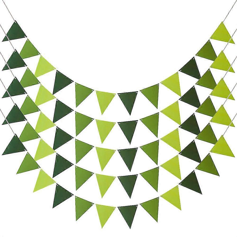Buy 5pack Party Decorations Triangle Flag Pennant Banner Bunting For ...